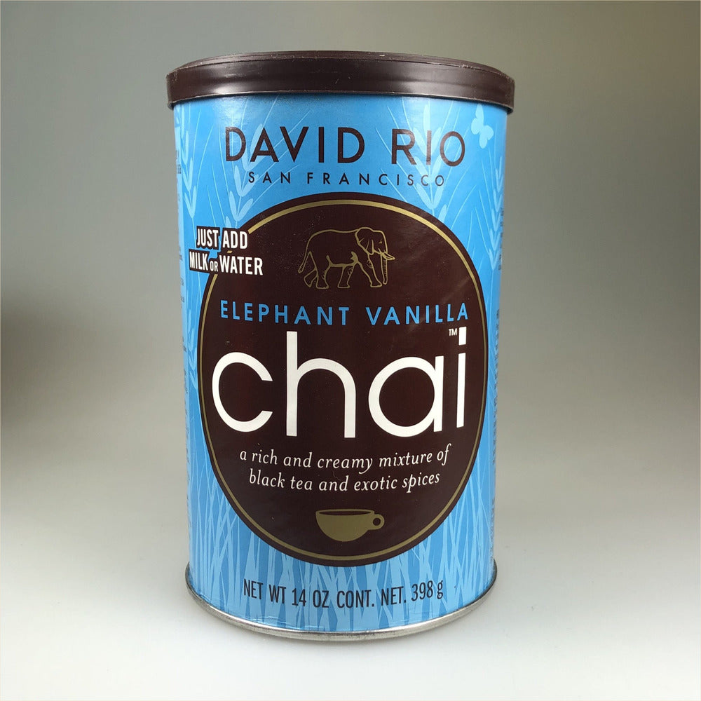 David Rio - Elephant Vanilla Chai / mit Vanille - 398/1814g Dose ...