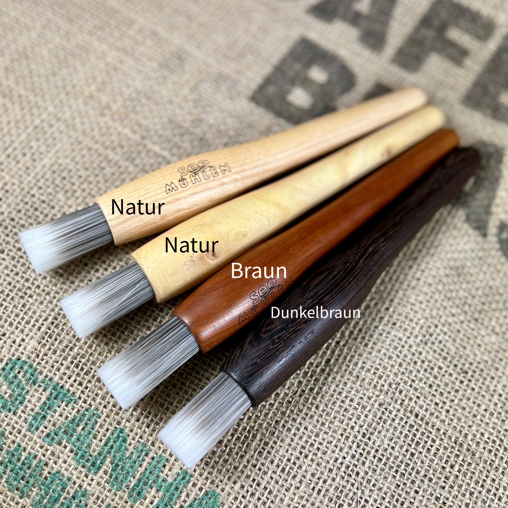 Baristapinsel - Siebträger-Pinsel von Seemühlen – Basoni Kaffee